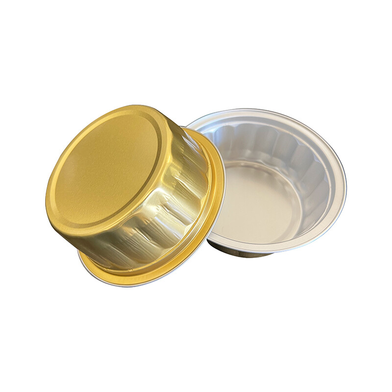 250ml Mini Round Foil Container | Aluminum Foil Small Container - Mestaek