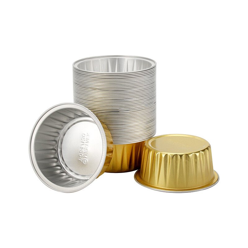 130ml Round Aluminum Foil Tray | Food Take Out Containers Wholesale ...