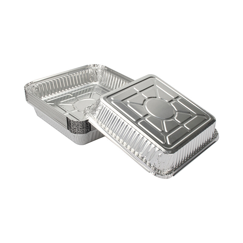 Rectangular Foil Pan | Wrinklewall Rectangle Foil Pan - Mestaek