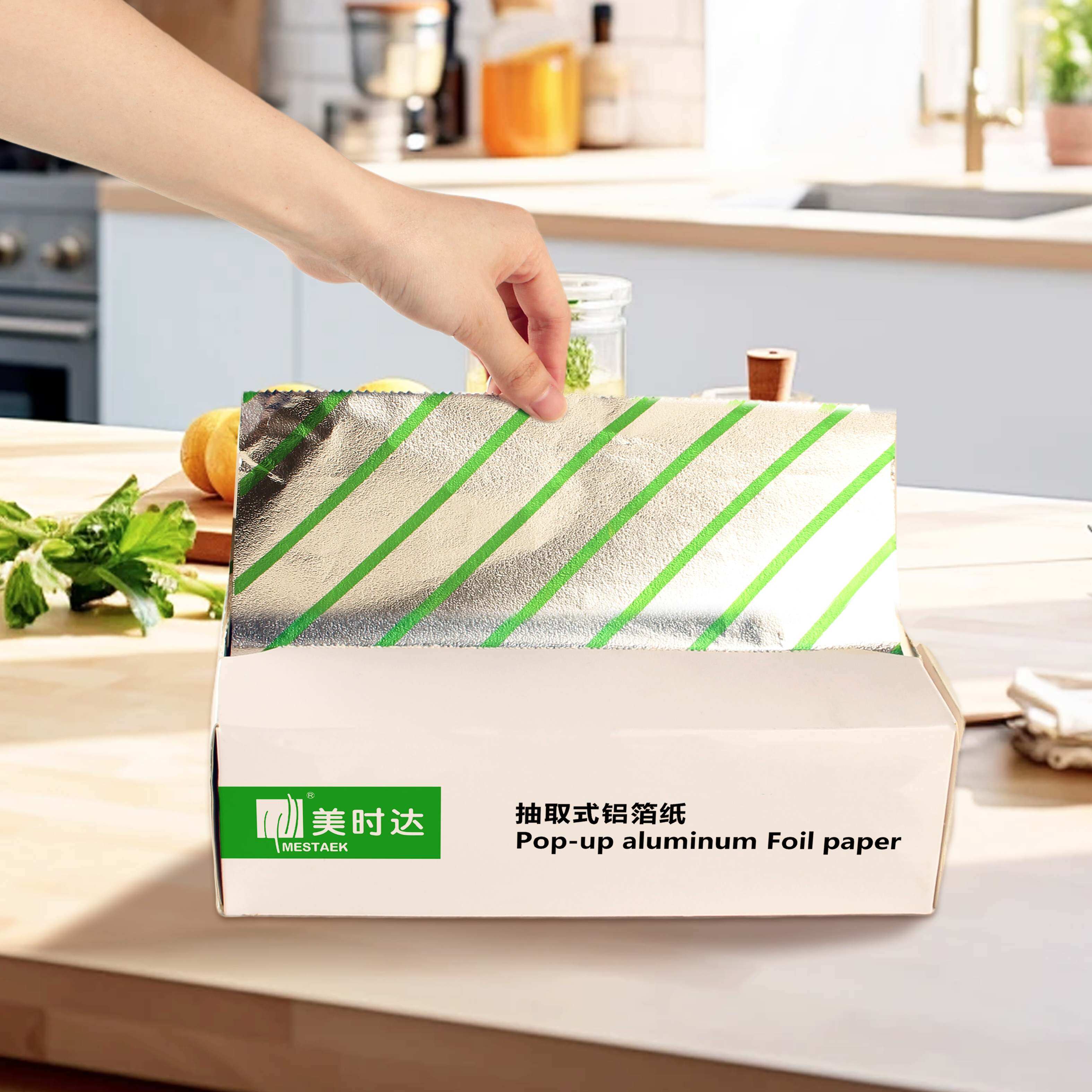 POP UP ALUMINUM FOIL SHEET