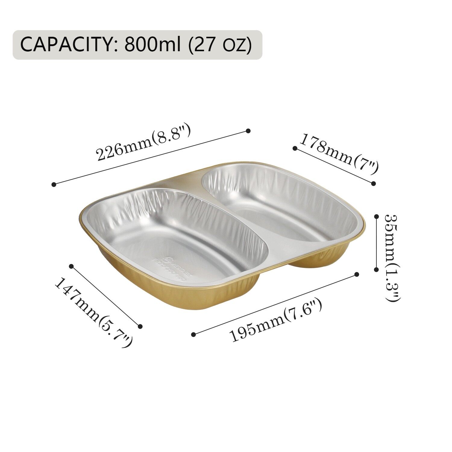Black Gold Take Out Container | Eco Take Out Food Containers - Mestaek